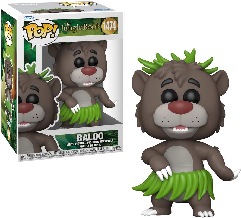 Funko POP! The Jungle Book: Baloo #1474 — The Pop Plug