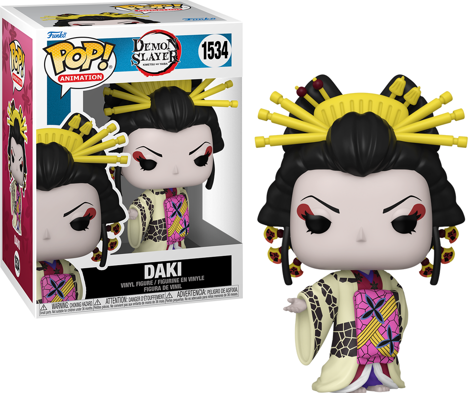 Funko POP! Animation: Demon Slayer - Daki #1534 — The Pop Plug