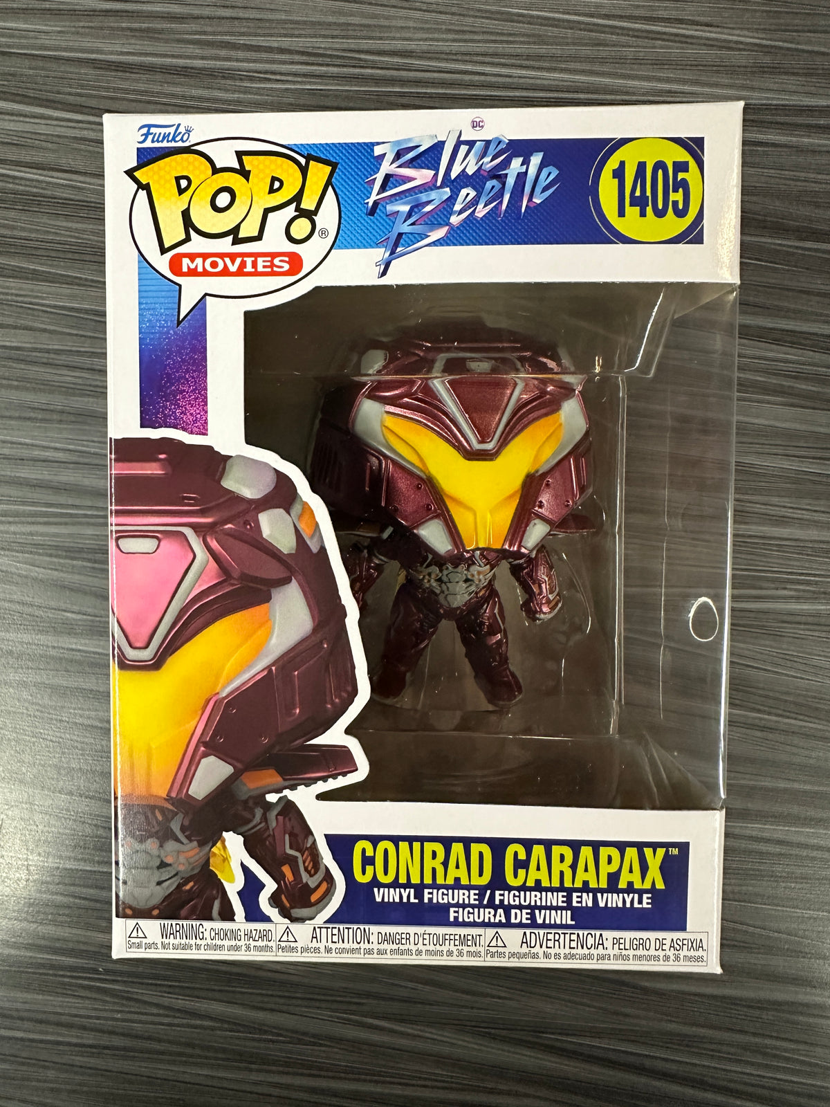 Funko POP! Movies: Blue Beetle - Conrad Carapax #1405 — The Pop Plug