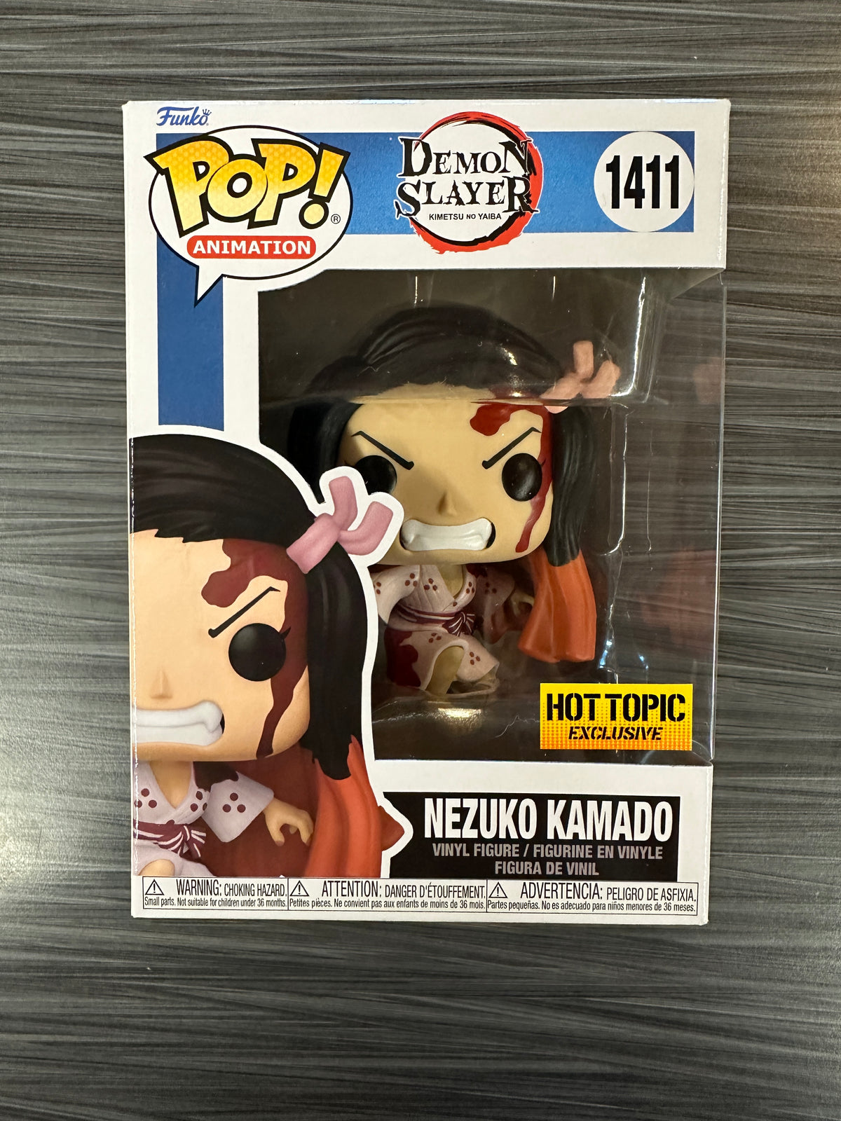 Funko POP! Animation: Demon Slayer - Nezuko Kamado (Hot Topic) #1411 ...