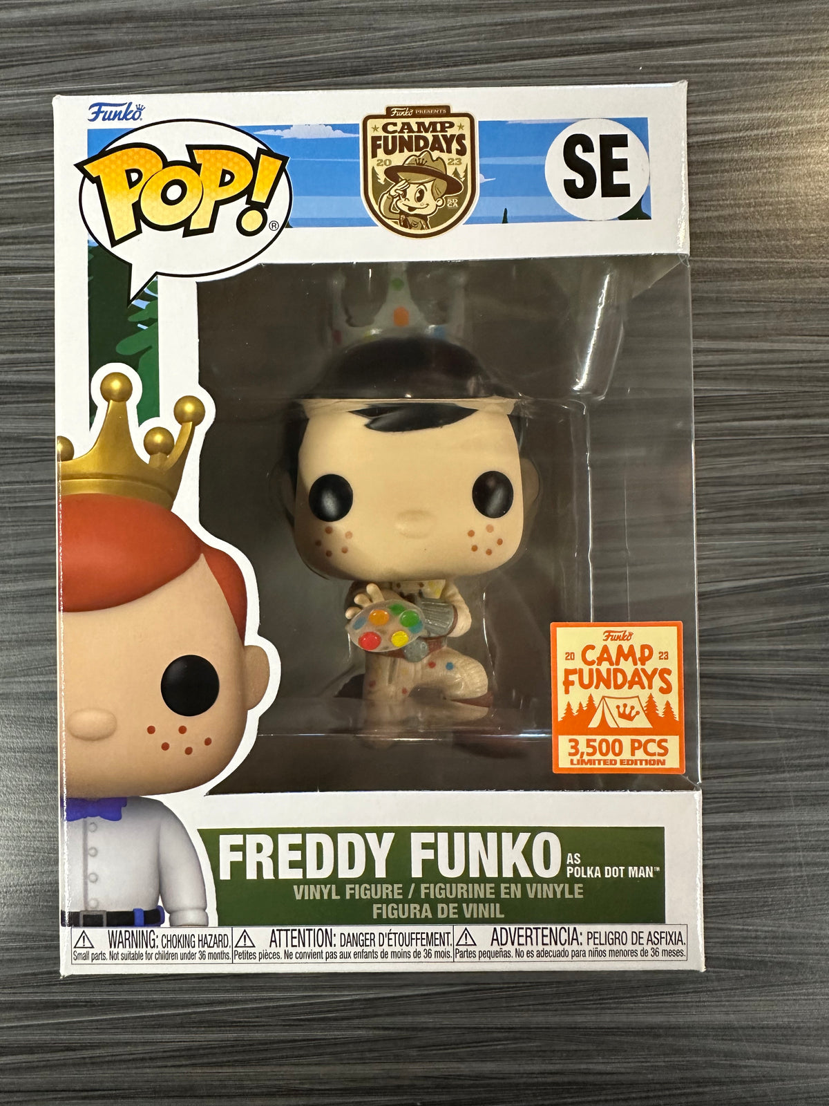 Funko POP! Camp Fundays: Freddy Funko As Polka Dot Man (2023 Camp Fund ...