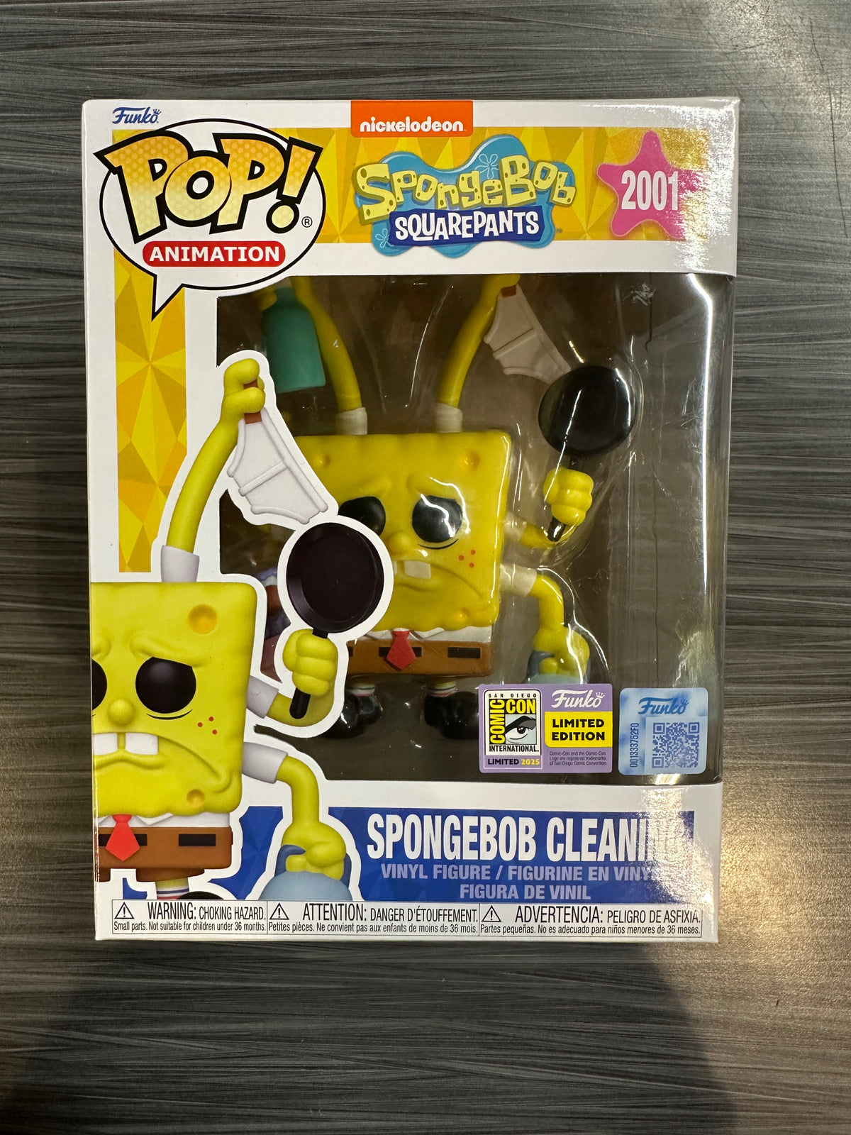 Funko POP! Animation: SpongeBob Squarepants - SpongeBob Cleaning (2025 ...