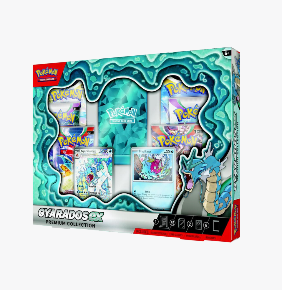 2024 Pokémon Scarlet & Violet Gyarados EX Premium Collection — The Pop Plug