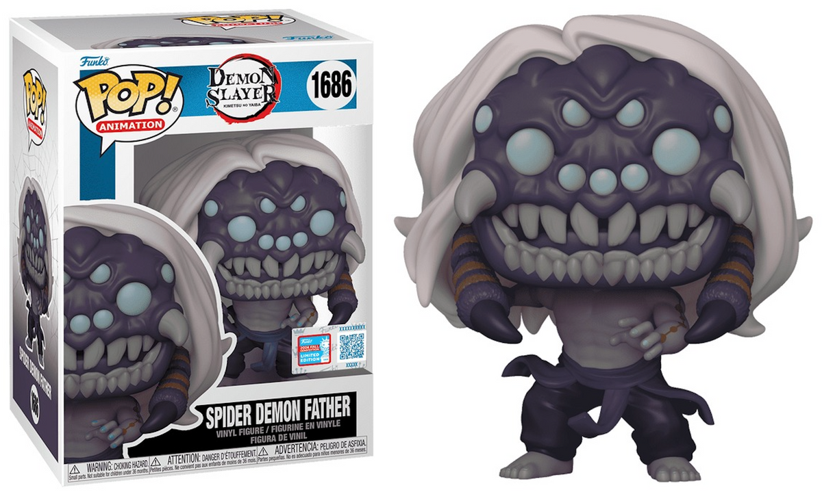 Funko POP! Animation: Demon Slayer - Spider Demon Father (2024 NYCC/Sh ...