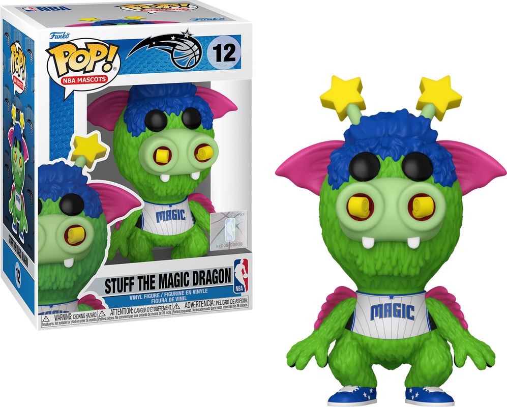 Funko POP! NBA Mascots - Stuff The Magic Dragon #12 — The Pop Plug