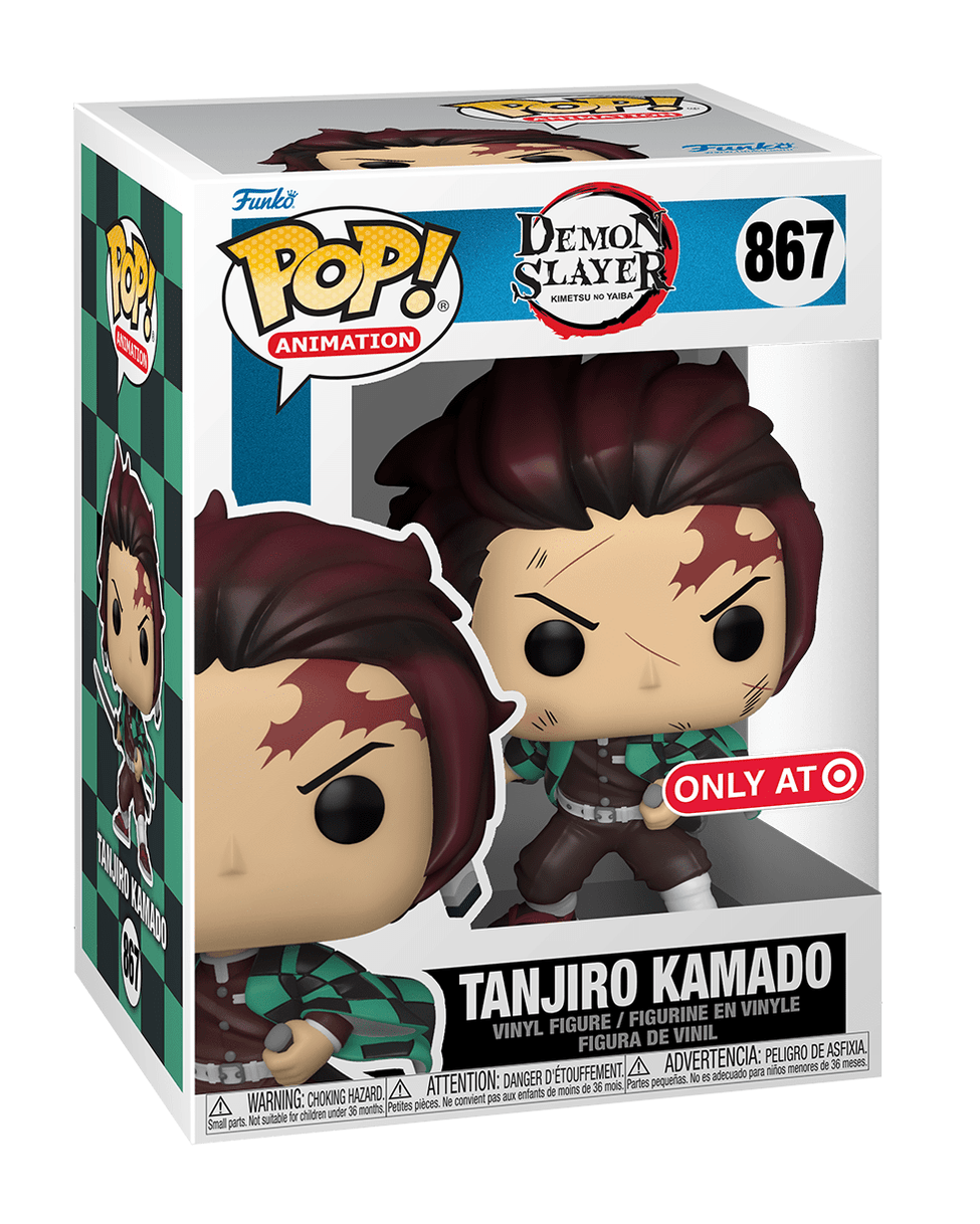 Funko POP! Animation: Demon Slayer - Tanjiro Kamado (Target) #867 — The ...