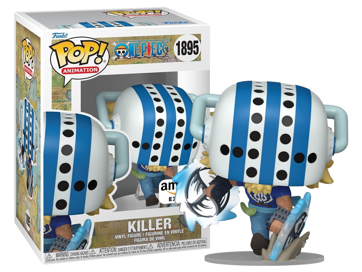 Funko POP! Animation: One Piece - Killer (Amazon) #1895 — The Pop Plug