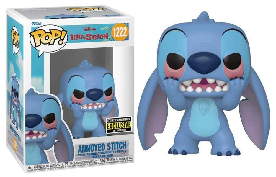 Funko POP! Disney: Lilo & Stitch - Annoyed Stitch (Entertainment Earth ...