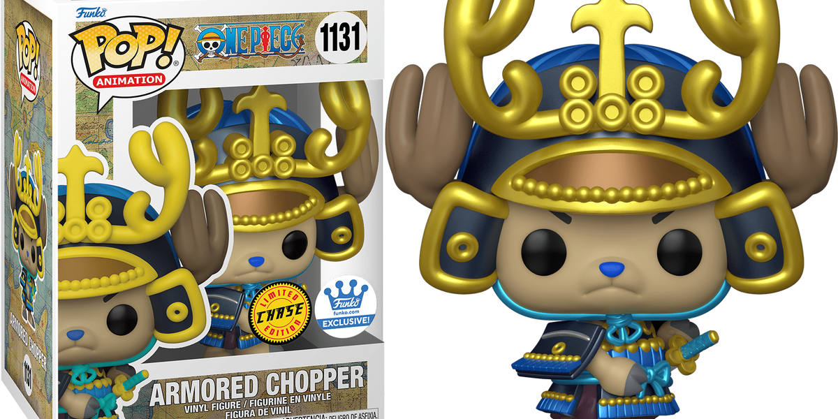 Funko POP! Animation: One Piece - Armored Chopper [Metallic](CHASE)(Fu ...