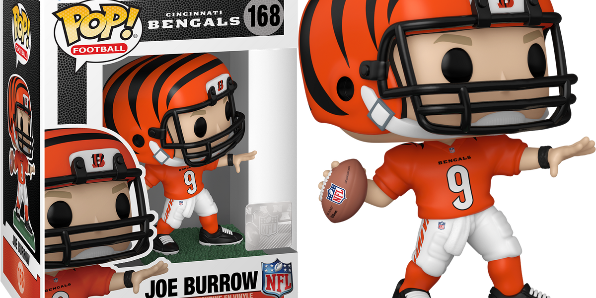 Funko POP! Football: Cincinnati Bengals - Joe Burrow #168 — The Pop Plug