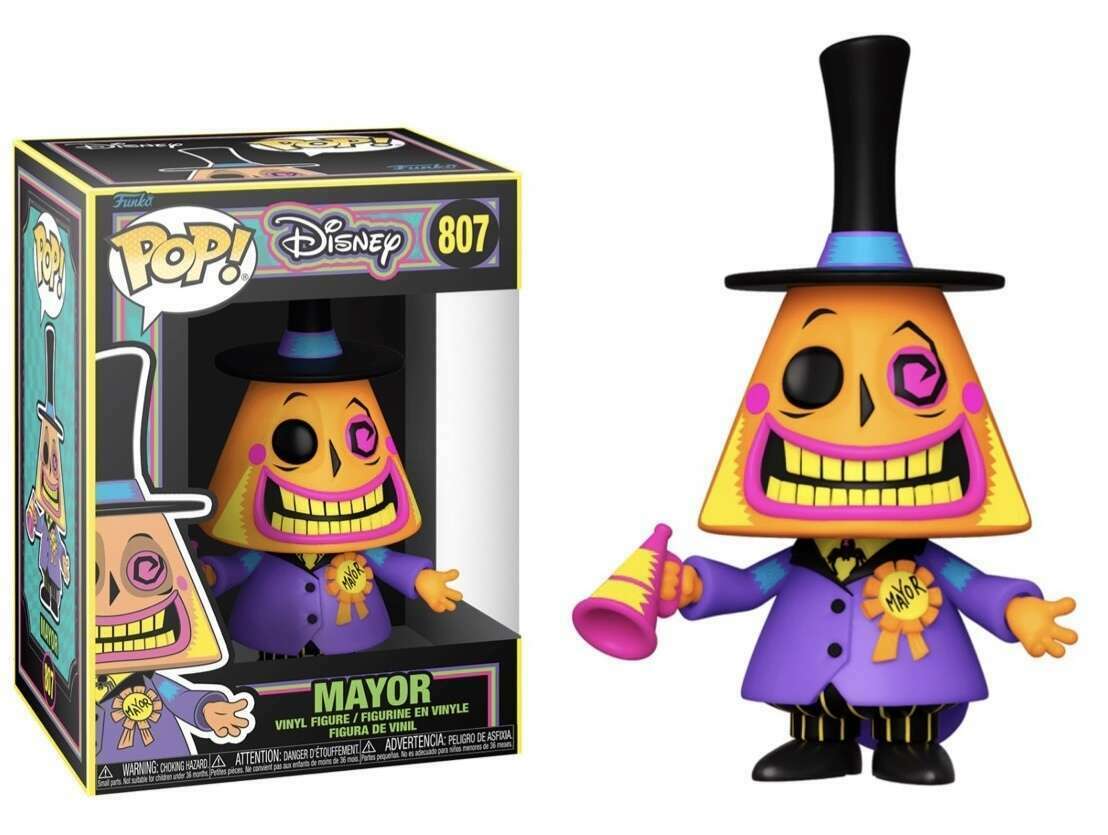Funko POP! Art Series: Disney - Mayor [Blacklight] #807 — The Pop Plug