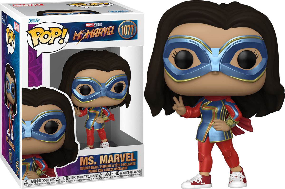 Funko POP! Marvel: Ms Marvel #1077 — The Pop Plug