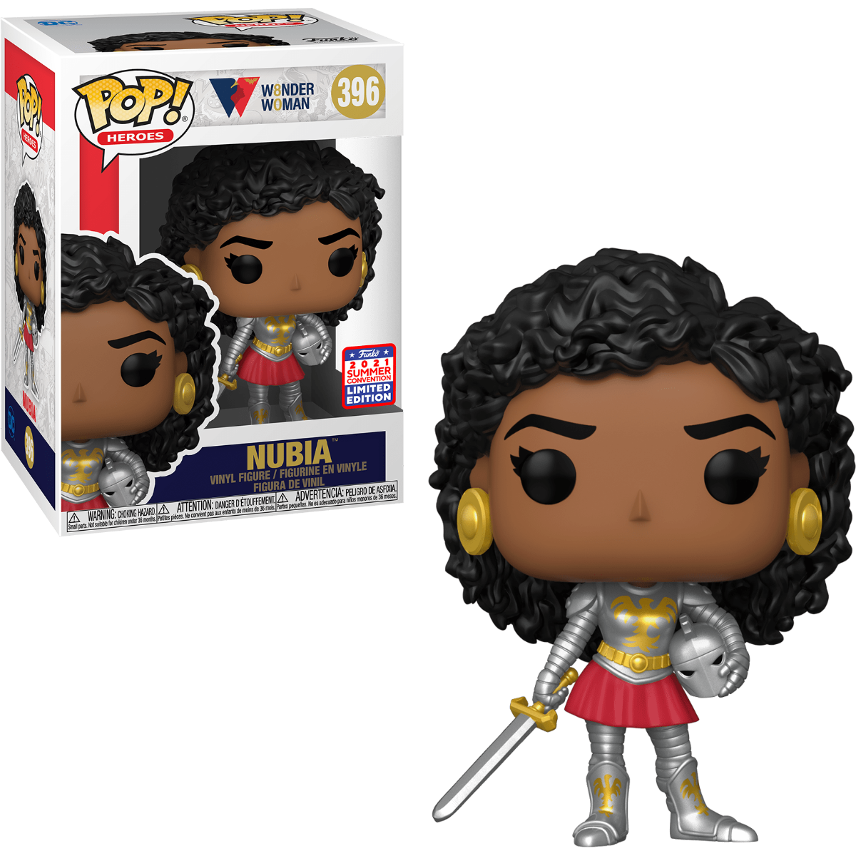Funko POP! Heroes: Wonder Woman [80 Years] - Nubia (2021 Summer Conven ...