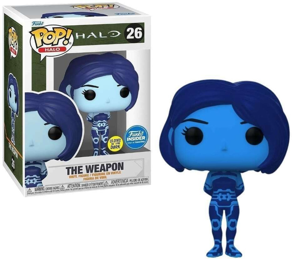 Funko POP! Halo: The Weapon (GiTD)(Funko Insider) #26 — The Pop Plug